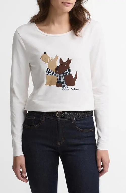 Barbour Lossie Graphic Long Sleeve T-shirt