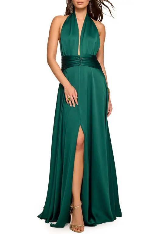 Ramy Brook Jasmine Halter Gown
