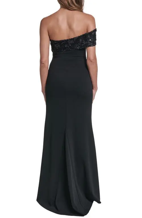 Eliza J Off The Shoulder Gown