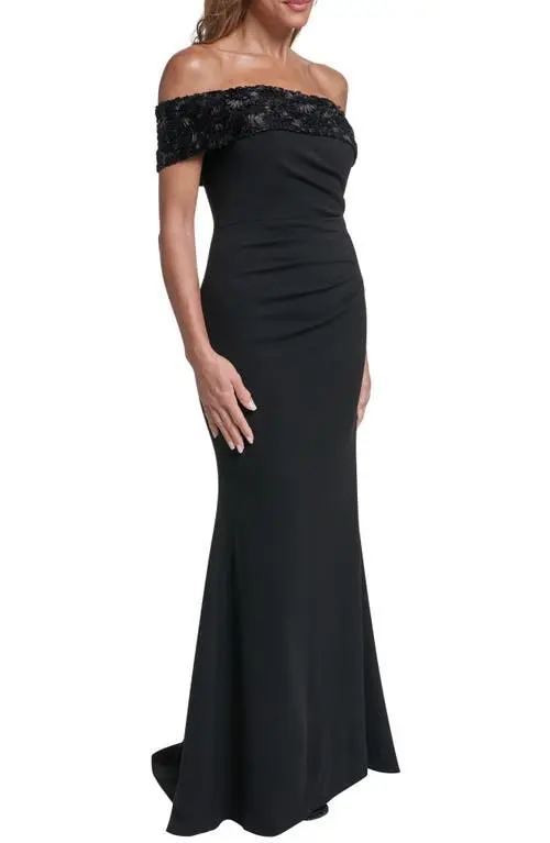 Eliza J Off The Shoulder Gown