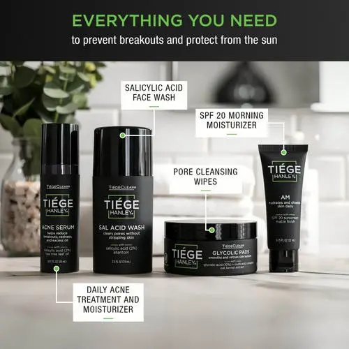 TIEGE HANLEY Level 2 Tiegeclear Acne Advanced Routine