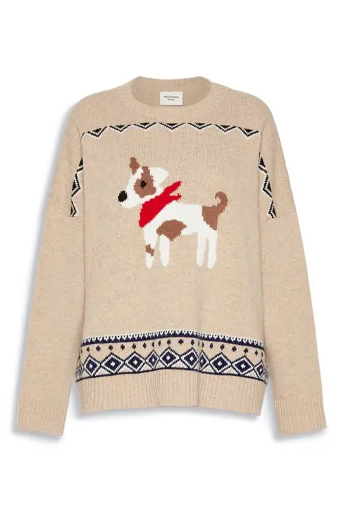 Max Mara Pavidi Intarsia Virgin Wool Sweater