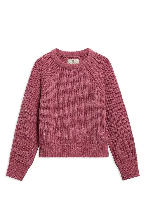 Barbour Alderney Fleck Sweater - Tea Rose