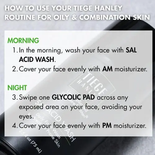 TIEGE HANLEY Level 1 Oily/combinantion Skin Care Routine