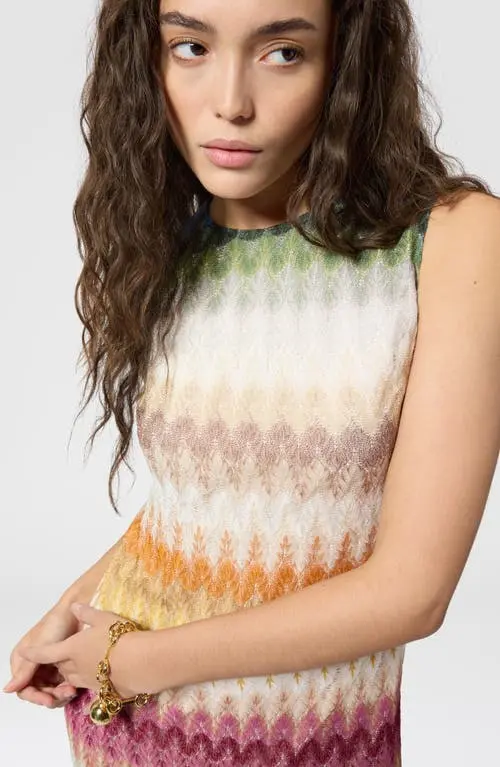 Missoni Dégradé Raschel Knit Minidress