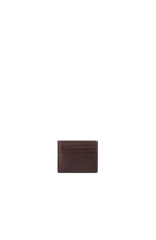 Brunello Cucinelli Brushed Leather Card Holder