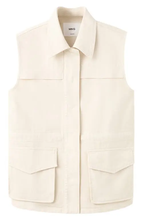 Mango Oversize Denim Vest