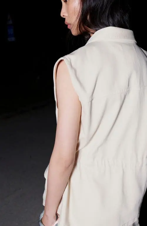 Mango Oversize Denim Vest