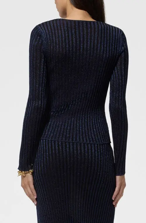 Missoni Ribbed V-neck Sweater