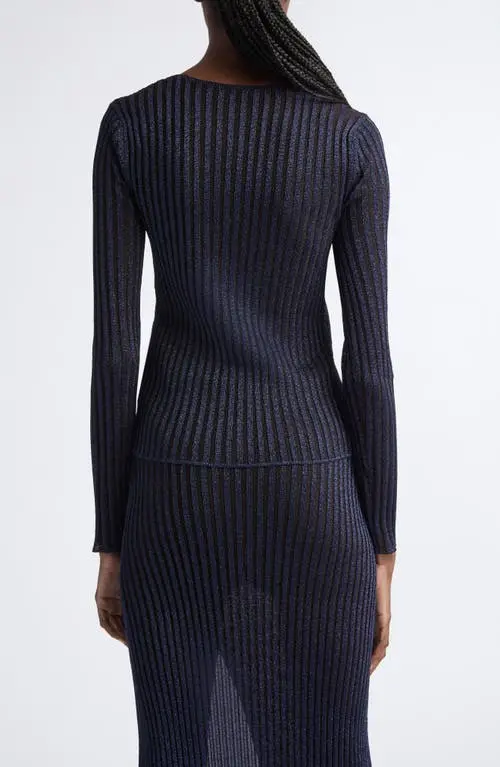 Missoni Ribbed V-neck Sweater - S72rb