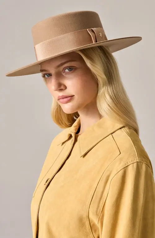 Helen Kaminski Suite Wool Boater Hat