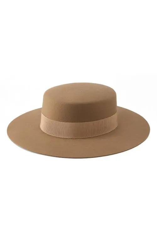 Helen Kaminski Suite Wool Boater Hat