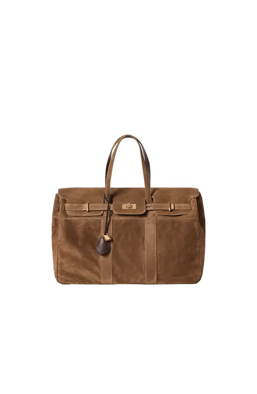 Brunello Cucinelli Explorer Travel Bag In Suede