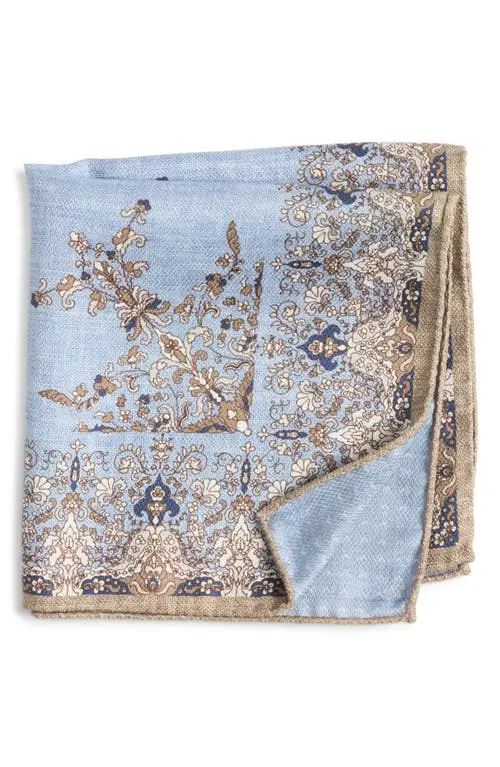 JACK VICTOR Military Floral Pocket Square