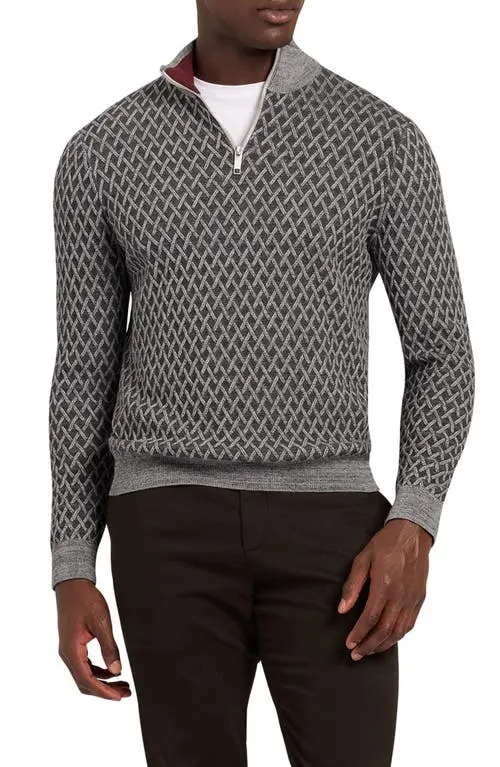 Ted Baker London Dammon Quarter Zip Pullover