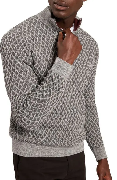 Ted Baker London Dammon Quarter Zip Pullover