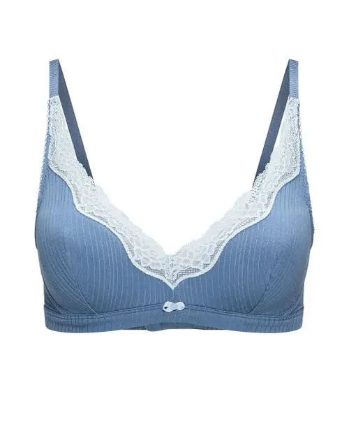 ADORE ME Florie Contour Plunge Bra - Dark Blue