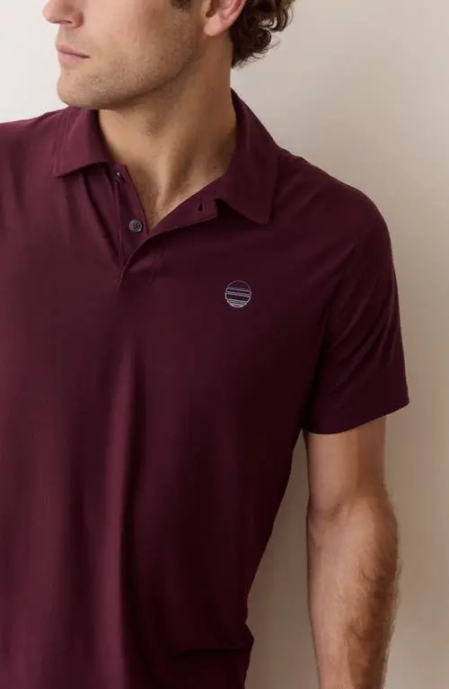 Marine Layer Everyday Sport Polo - Winetasting