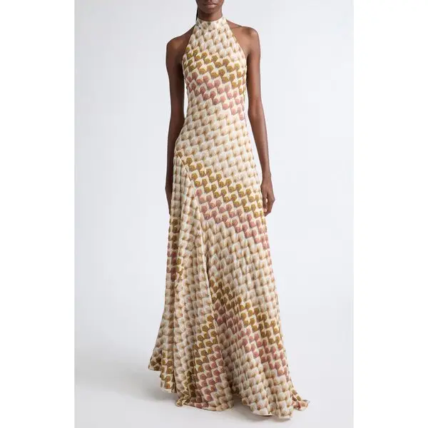 Missoni Halter Neck Maxi Dress