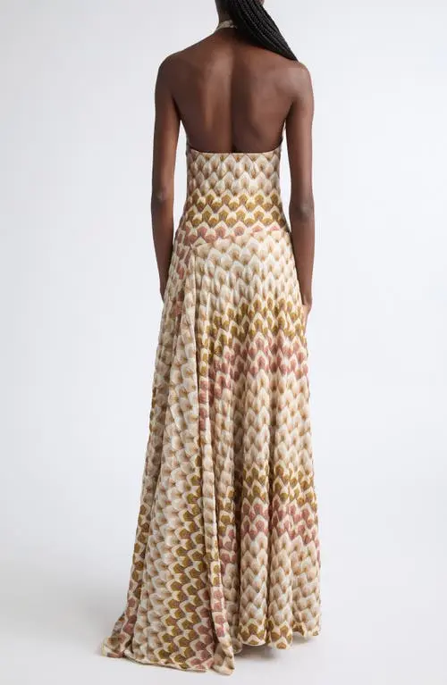 Missoni Halter Neck Maxi Dress