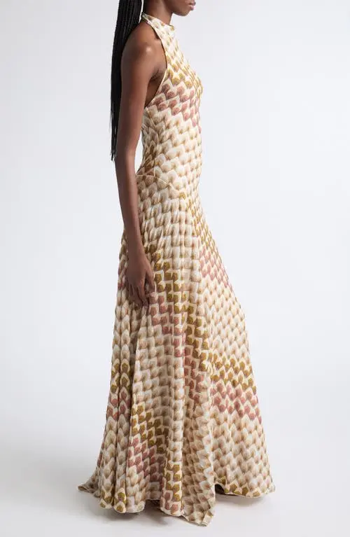 Missoni Halter Neck Maxi Dress