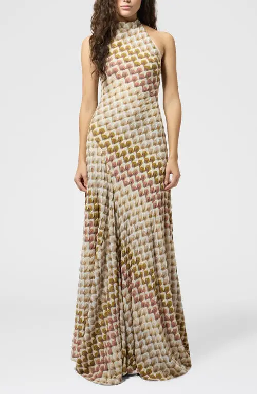 Missoni Halter Neck Maxi Dress