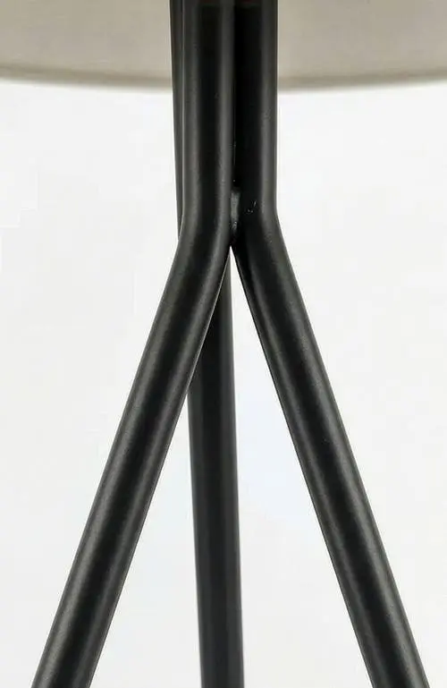 BRIGHTECH Forge 52" Black Tripod Led Floor Lamp