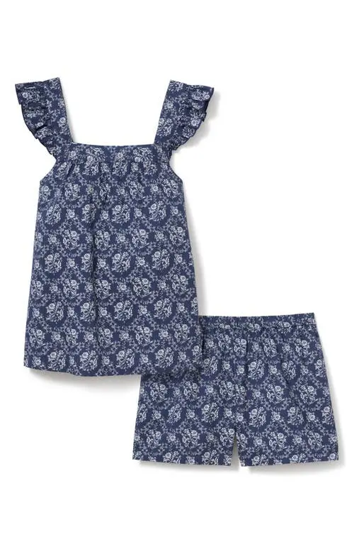 PETITE PLUME Clara Cotton Poplin Short Pajamas