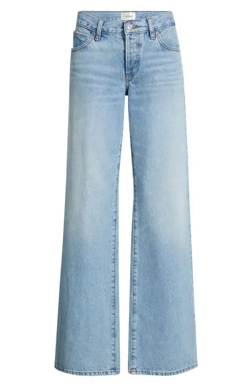 FRAME The Pixie Gray Straight Leg Jeans