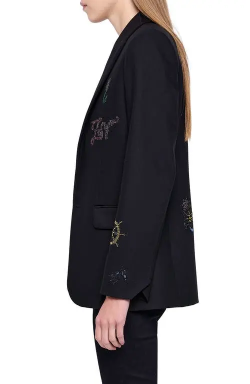 Zadig&Voltaire Valse Strass Embellished Blazer