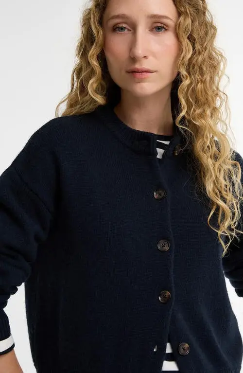 Barbour Woodhouse Cardigan - Navy