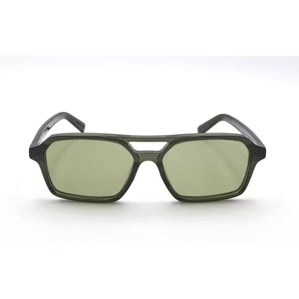 MAISON MARGIELA 56mm Pilot Sunglasses - Green