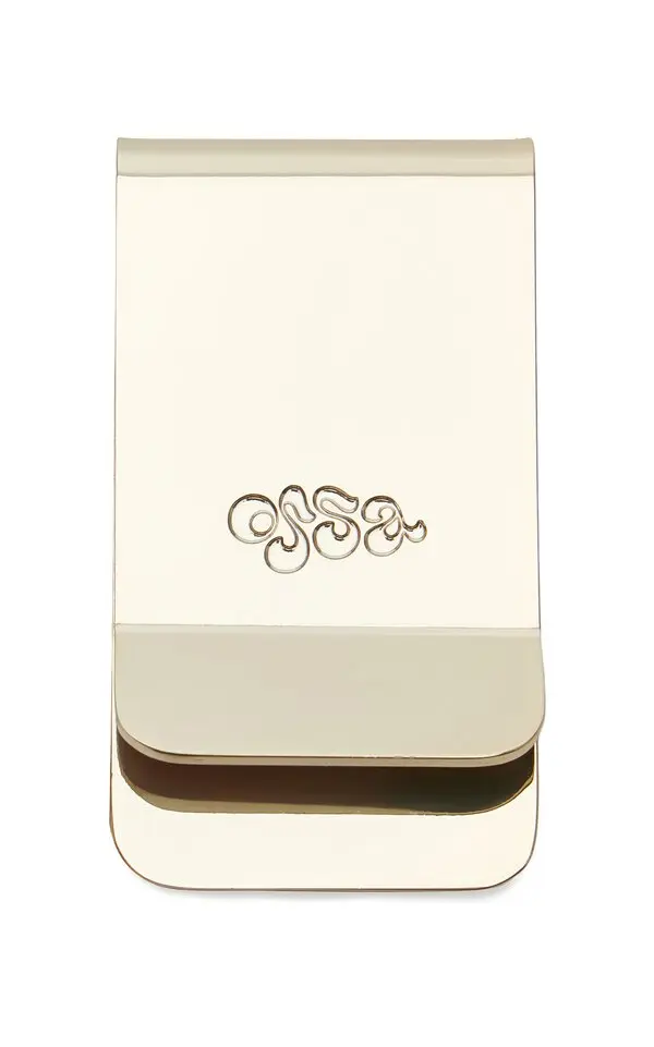 OSSA Metal Money Clip - Gold
