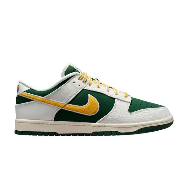 Nike Dunk Low Retro 'sail Fir University Red Gold
