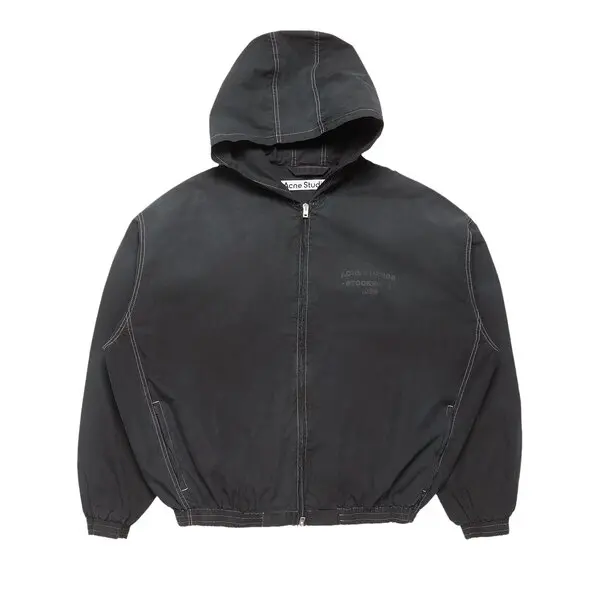 Acne Studios Zip Up Hooded Jacket