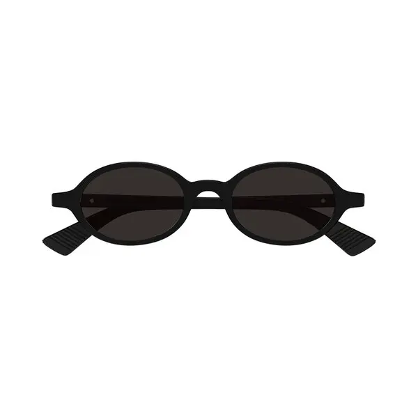 Bottega Veneta Oval Sunglasses /grey - Black