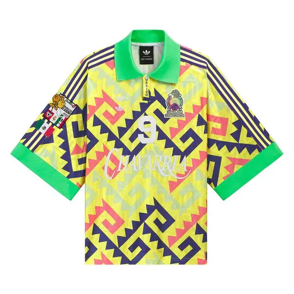 Adidas X Willy Chavarria Aop Jersey 'lemon