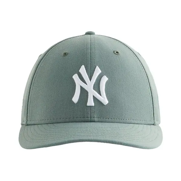 Kith X New Era X New York Yankees Double Weave 59fifty Low Profile Fitted Cap - Green