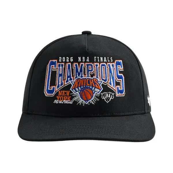 Kith X '47 New York Knicks 2026 Champions Hitch Snapback - Black