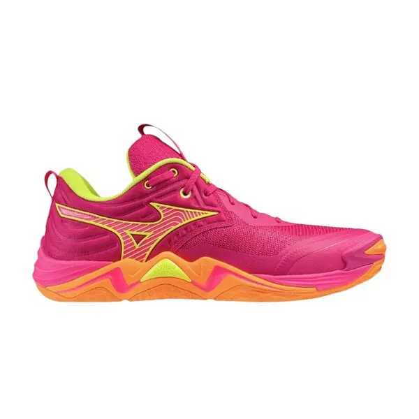 Mizuno Wave Momentum Elite Athletic Shoes - Pink