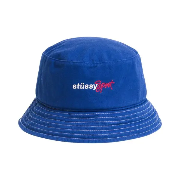 StÜssy Sport Bucket Hat 'navy