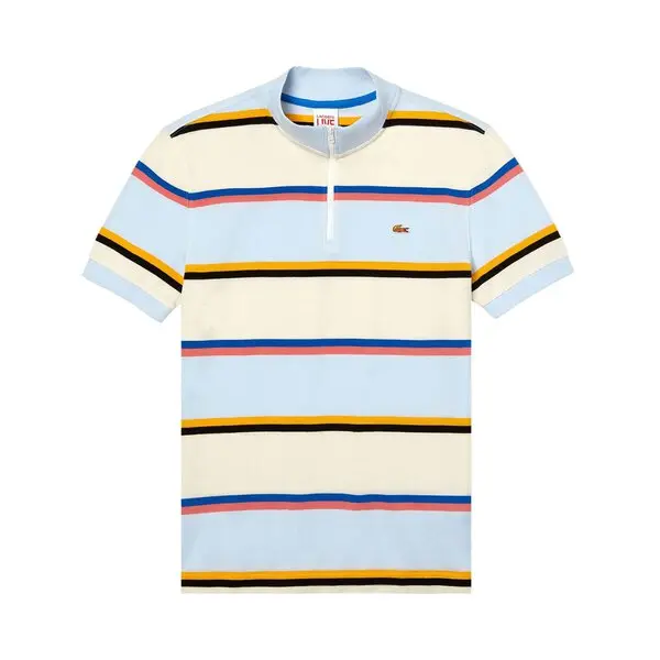 Lacoste X Opening Ceremony Striped Mock Neck