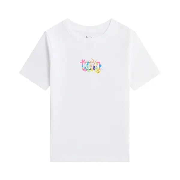 Kith Abstract Tropical Classic Logo Graphic Tee