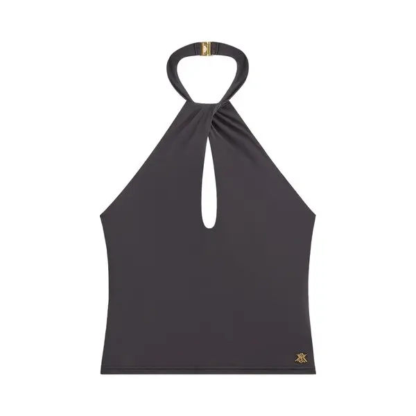 Kith Lea Cross Neck Halter Top