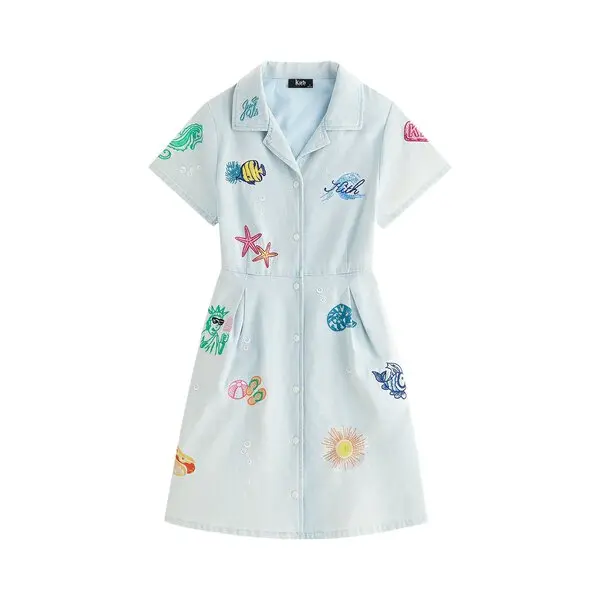 Kith Novelty Lena Dress 'light Indigo