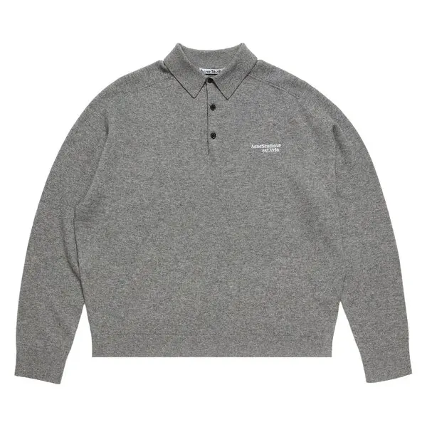 Acne Studios Wool Knit Polo