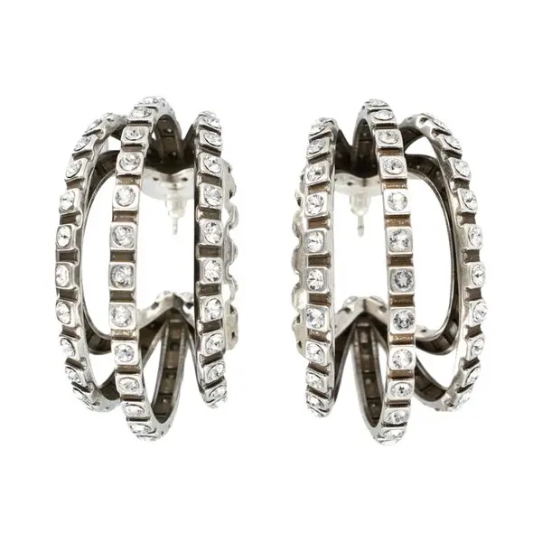 Isabel Marant Étoile Embellished Hoop Earrings