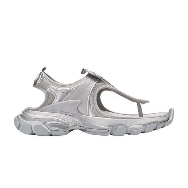 Balenciaga Wmns Track Sandal Metallic