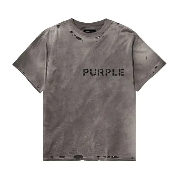 PURPLE BRAND Textured Inside Out T-shirt