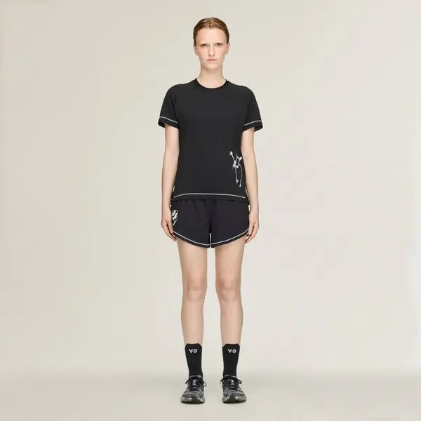 Adidas Y-3 Chito Graphic Running Shorts